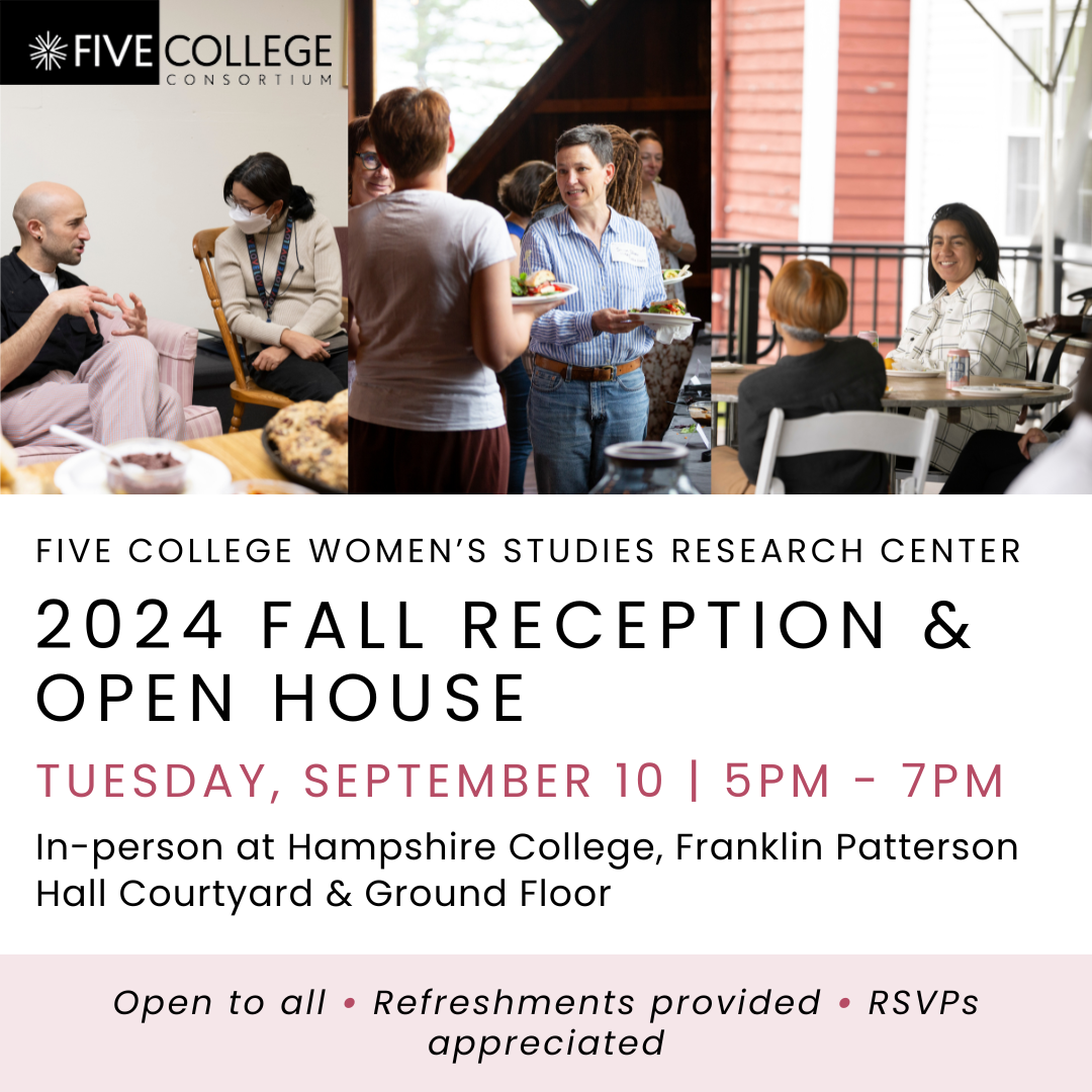 FCWSRC Fall Reception & Open House | Hampshire College Intranet