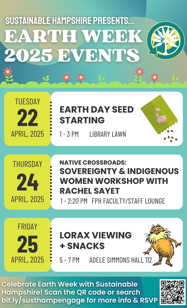 Earth Day Seed Starting on the Library Lawn | Hampshire College Intranet