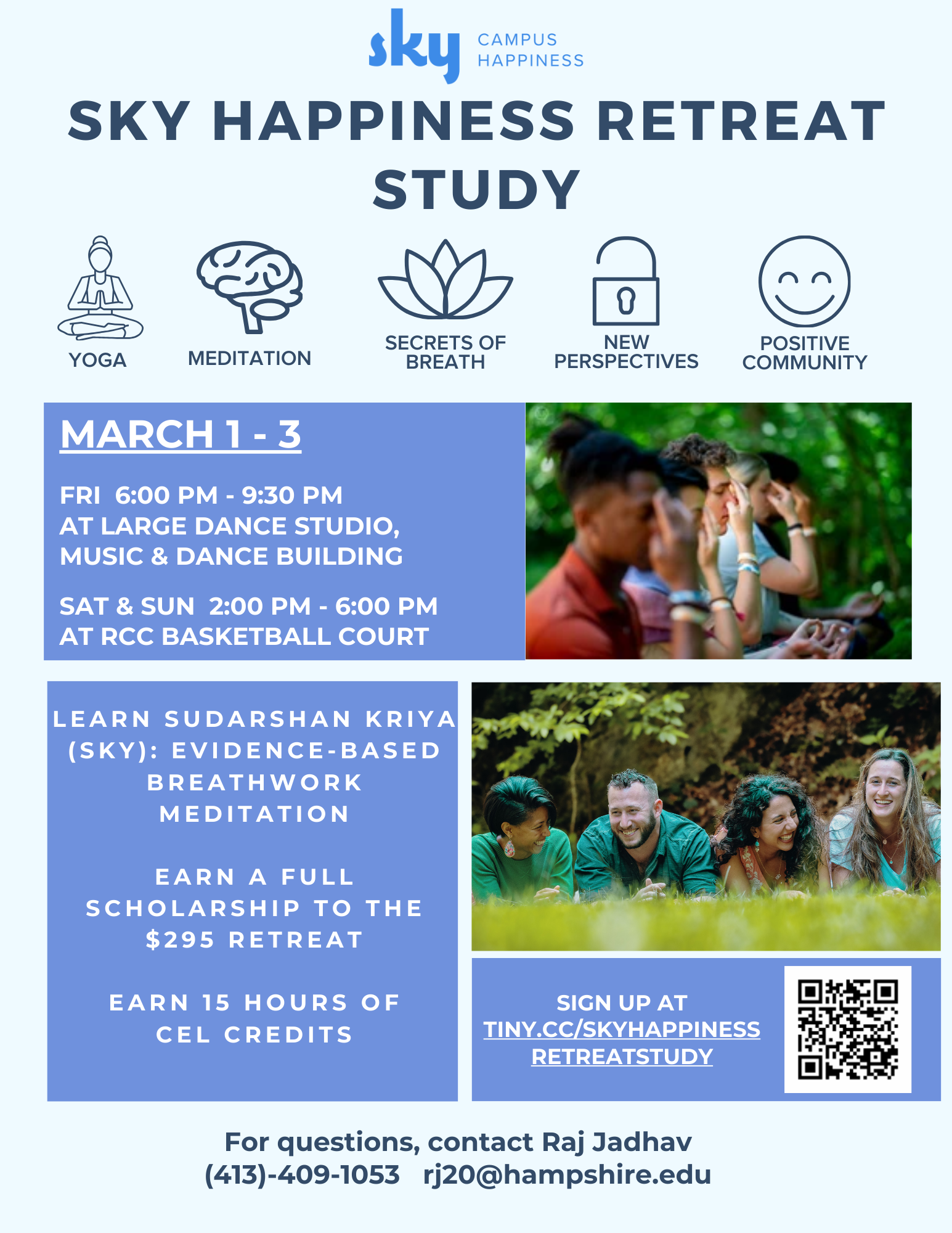 SKY Happiness Retreat Study | Hampshire College Intranet